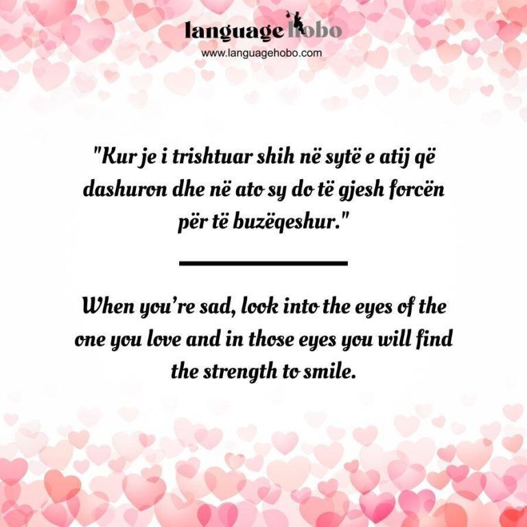 45 Love Quotes In Albanian (With English Translations) – Language Hobo