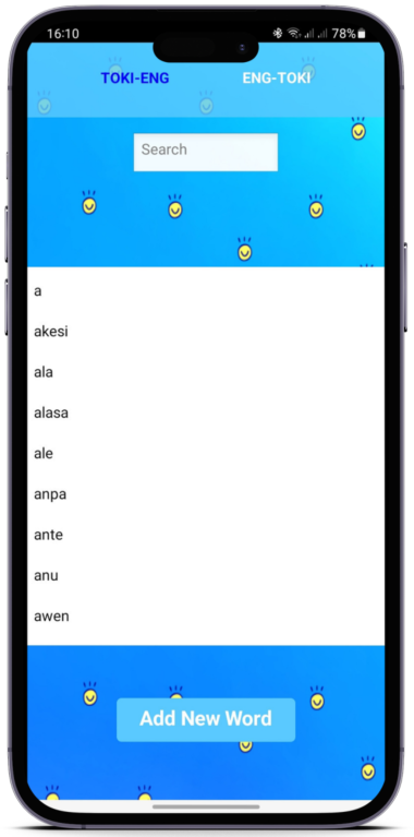 Toki Pona Audio & Picture Dictionary App – Language Hobo