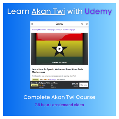 Everything You Need To Learn Twi – Language Hobo