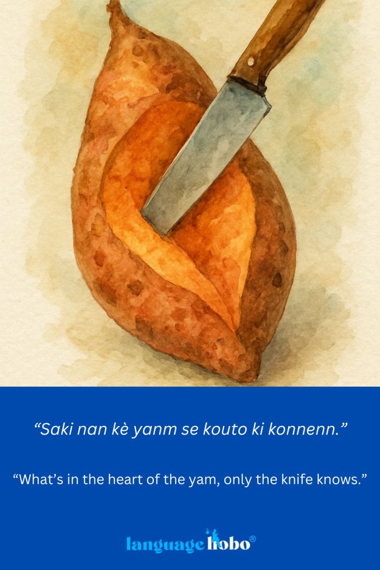 Haitian Creole Proverbs with English Translations – Language Hobo